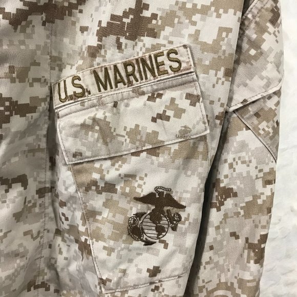 Military | Jackets & Coats | Usmc Marines Digital Marpat Military Shirt ...